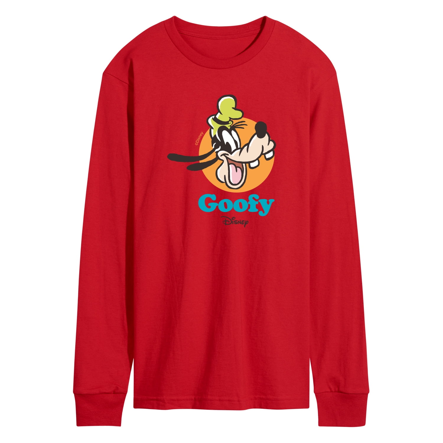 Disney - Goofy - Laughs & Giggles - Men's Long Sleeve T-Shirt - Walmart.com