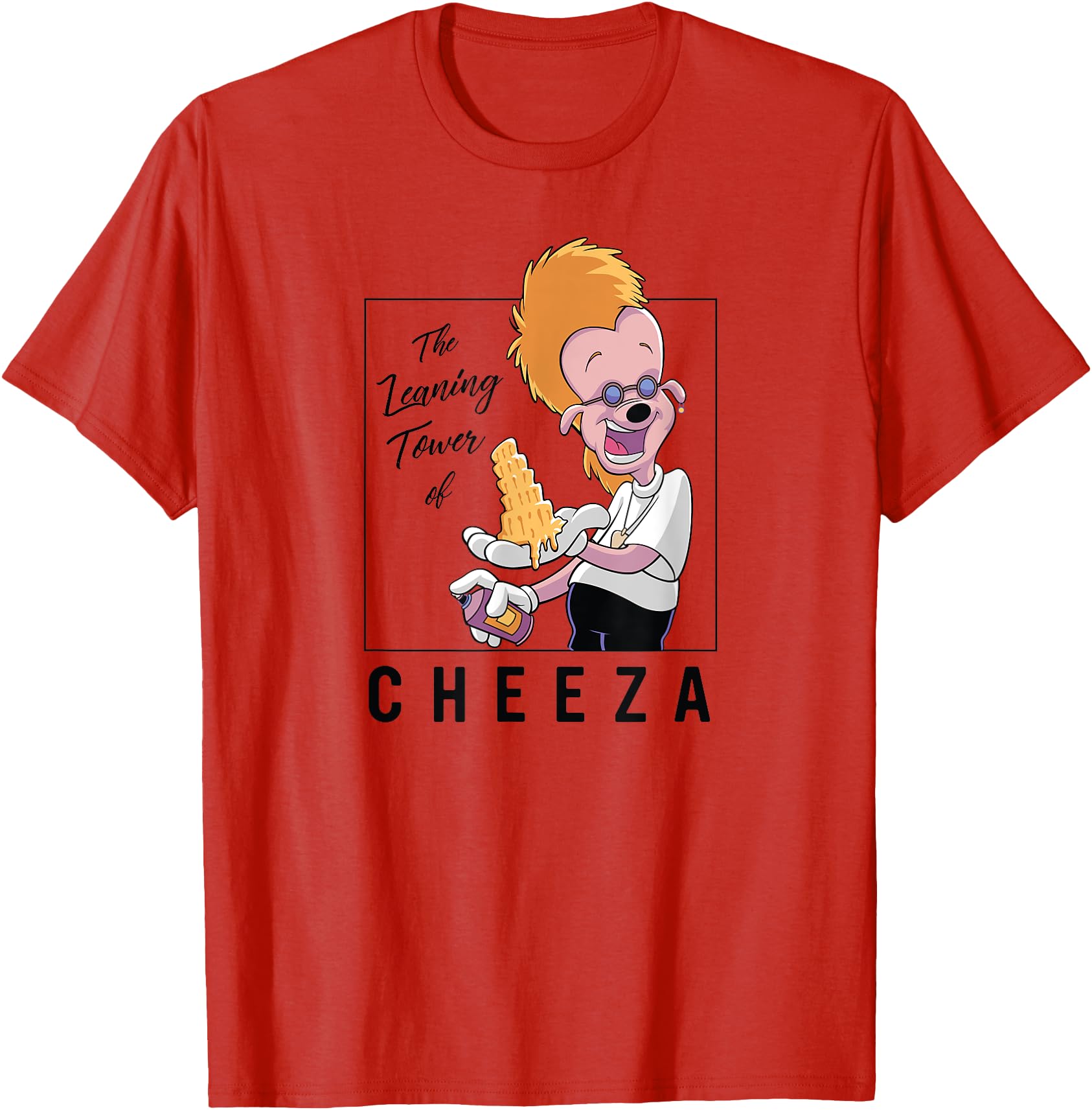 Disney Goofy Movie Cheeza T-Shirt, Red Color, Size S - Walmart.com