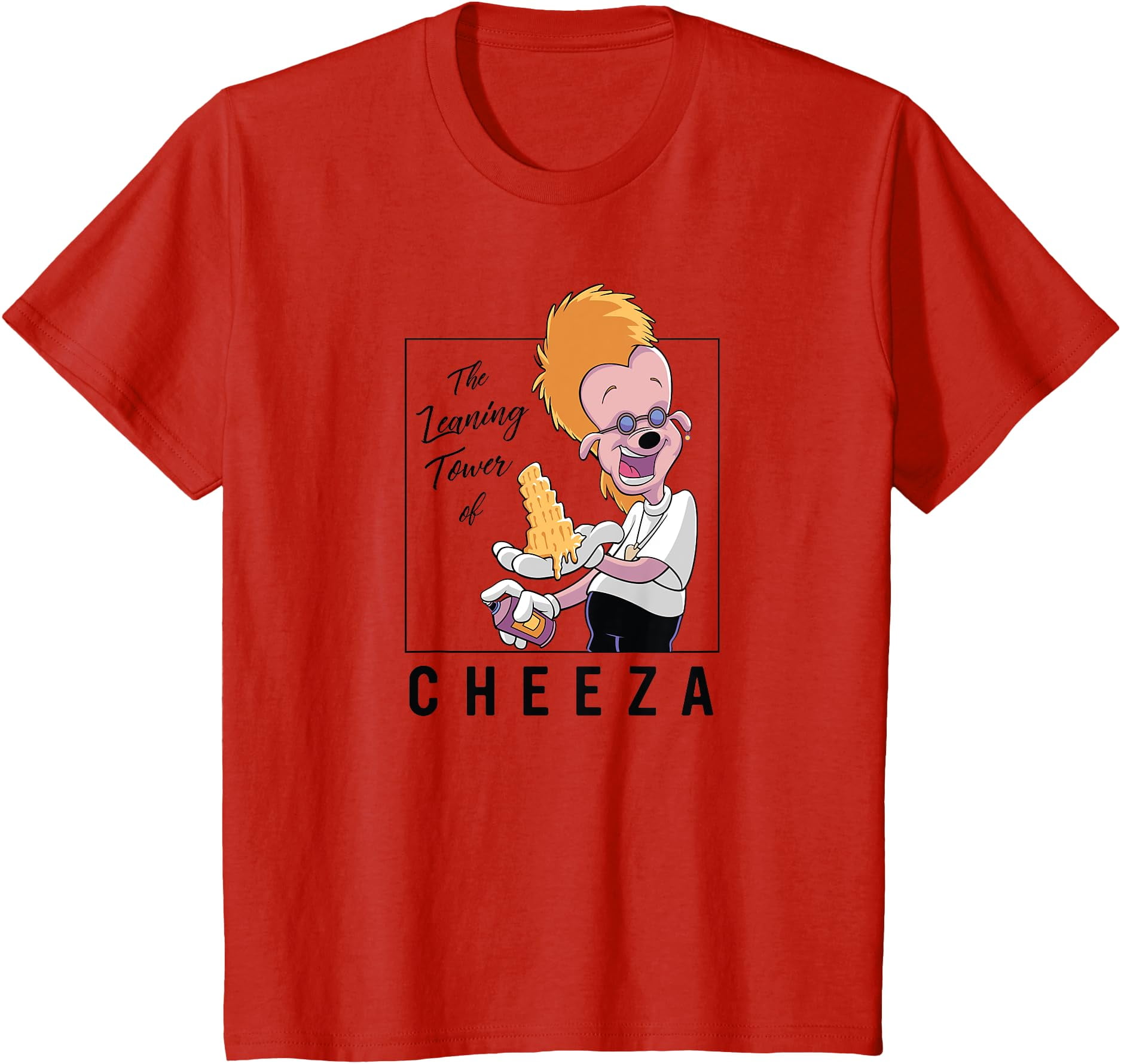 Disney Goofy Movie Cheeza T-Shirt, Red Color, Size YXS - Walmart.com