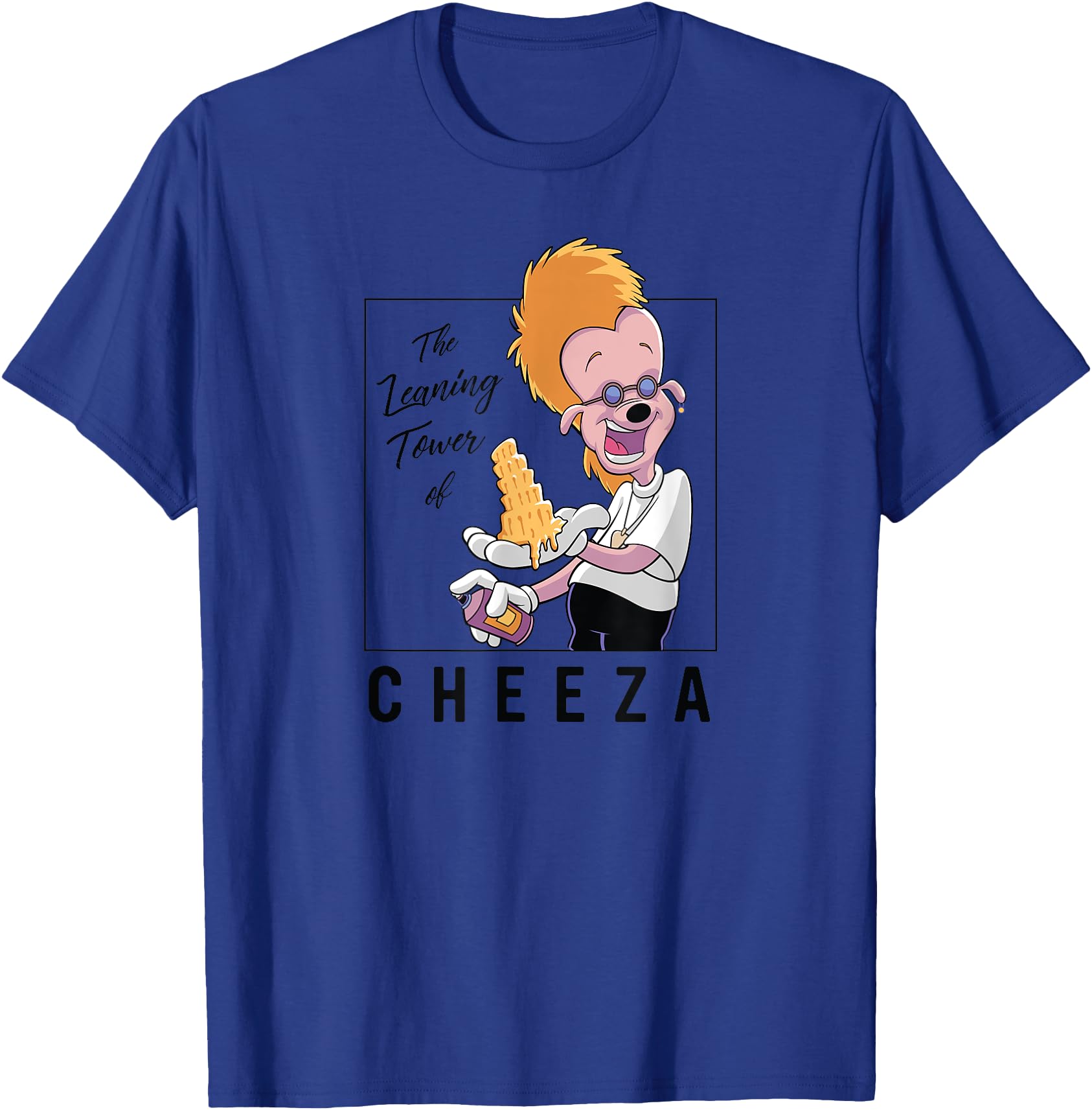 Disney Goofy Movie Cheeza T-Shirt, Royal Blue Color, Size S - Walmart.com