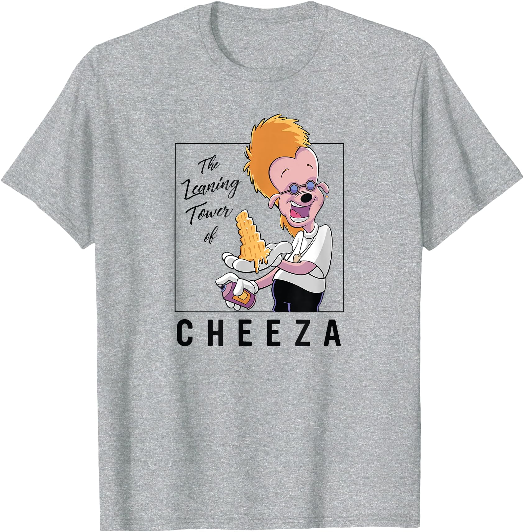 Disney Goofy Movie Cheeza T-Shirt, Sport Grey Color, Size 3XL - Walmart.com