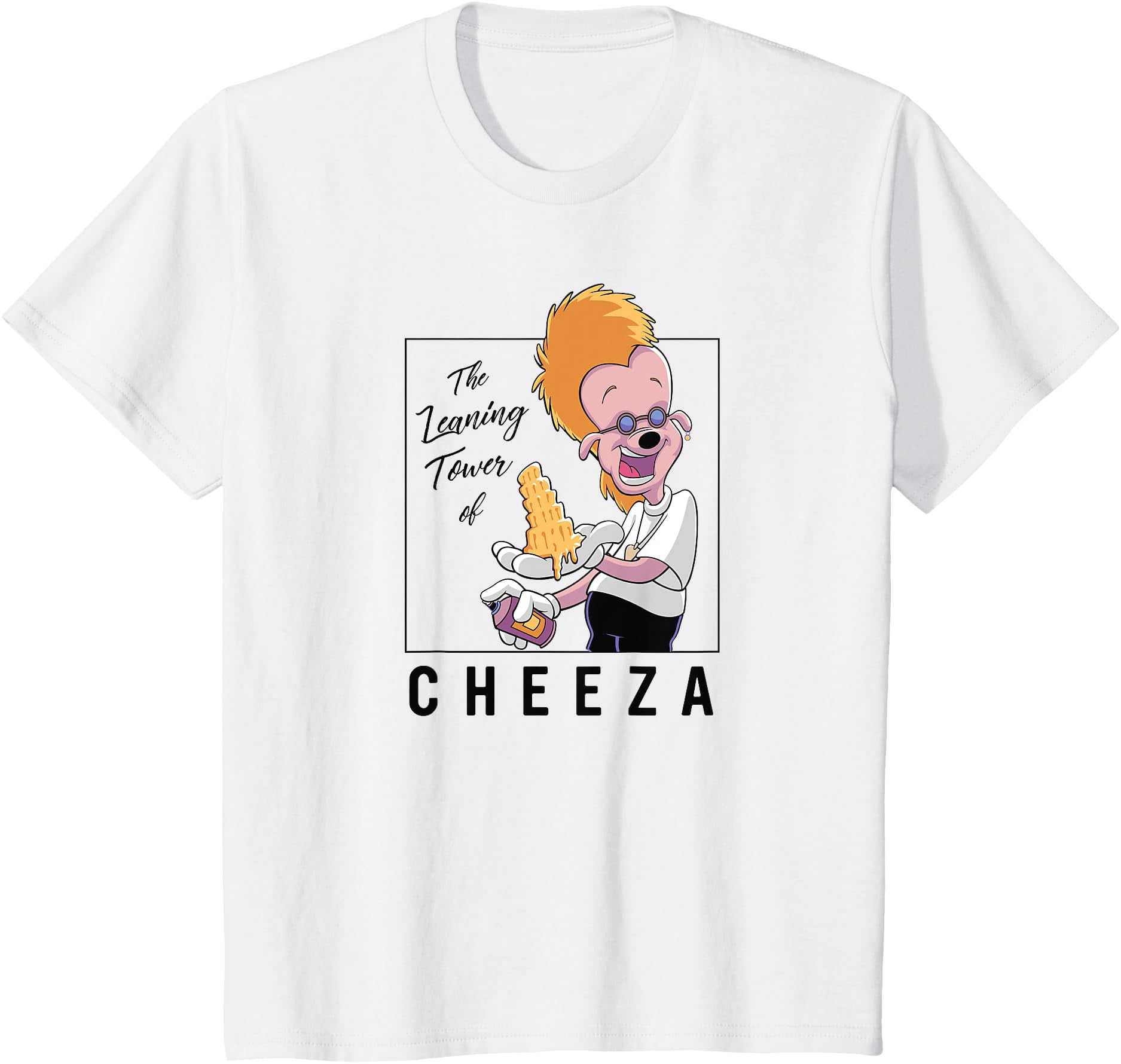 Disney Goofy Movie Cheeza T-Shirt, White Color, Size YM - Walmart.com