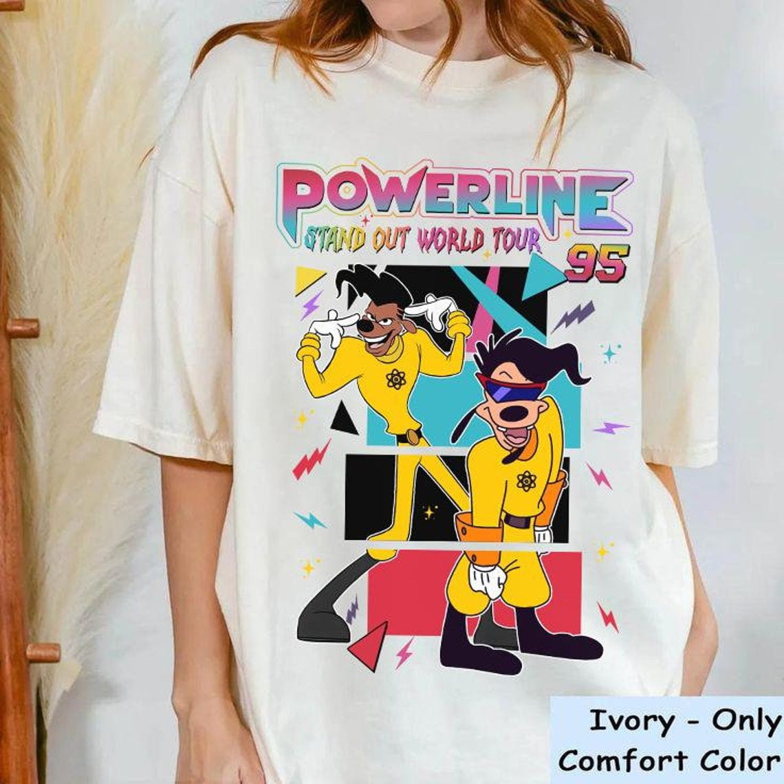 Disney A Goofy Movie Powerline Max Goof Stand Out World Tour Retro ...