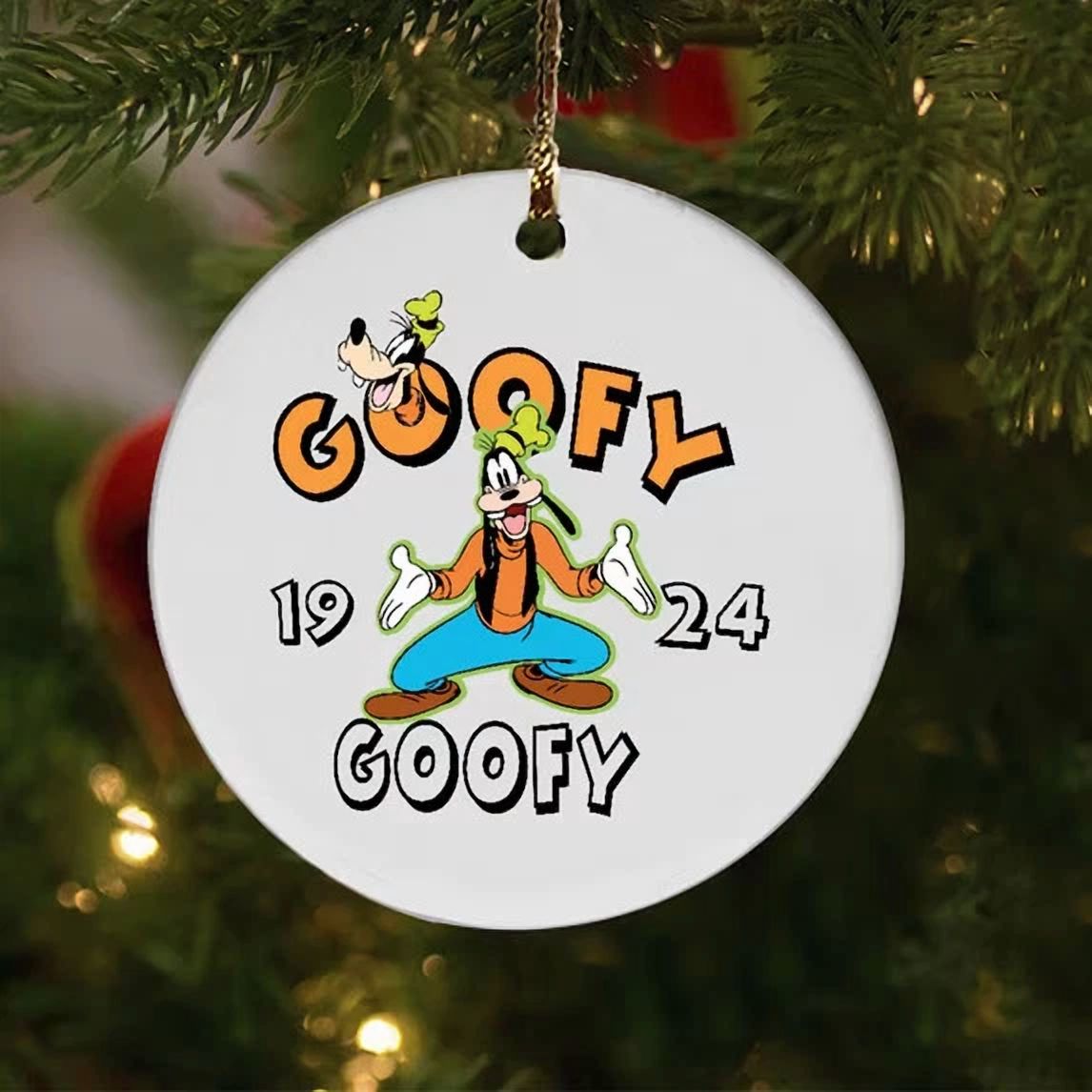 Disney Goofy Ornament Goofy Movie Mickey And Friends Family Ceramic ...