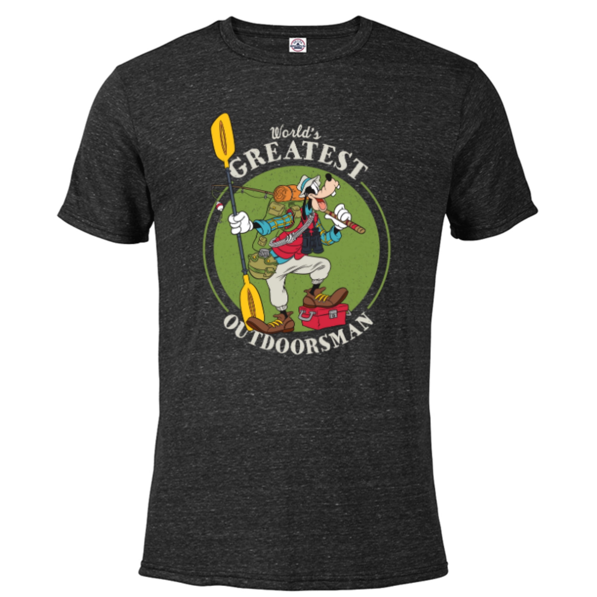 Disney Goofy Outdoorsman Father's Day - Short Sleeve Blended T-Shirt ...