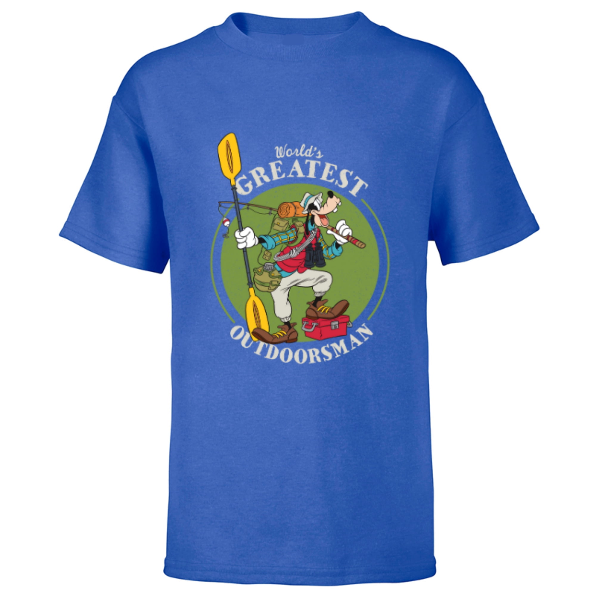Disney Goofy Outdoorsman Father's Day - Short Sleeve T-Shirt for Kids ...