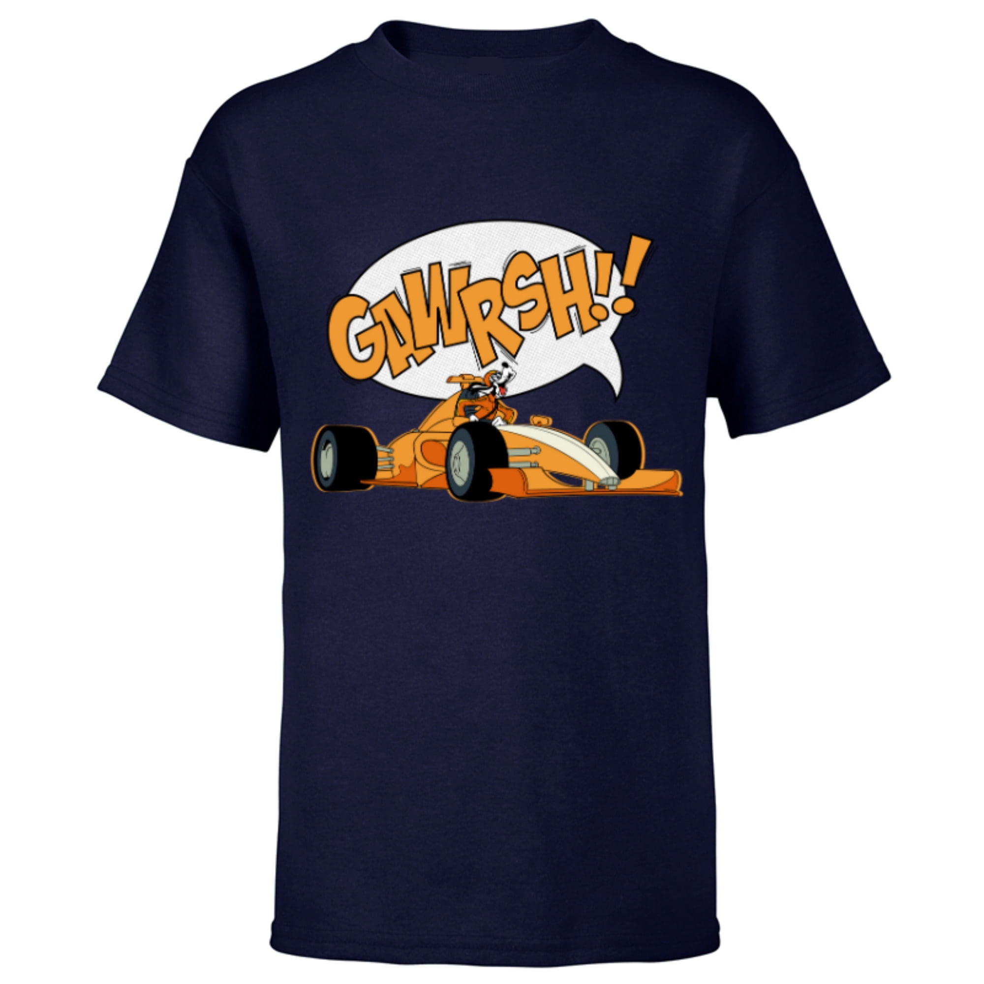 Disney Goofy Racing Team "Gawrsh!!" Race Car Driver - Short Sleeve T ...