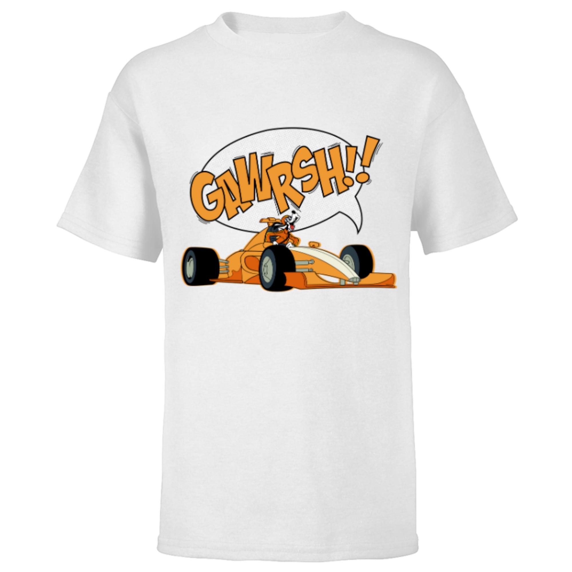 Disney Goofy Racing Team "Gawrsh!!" Race Car Driver - Short Sleeve T ...