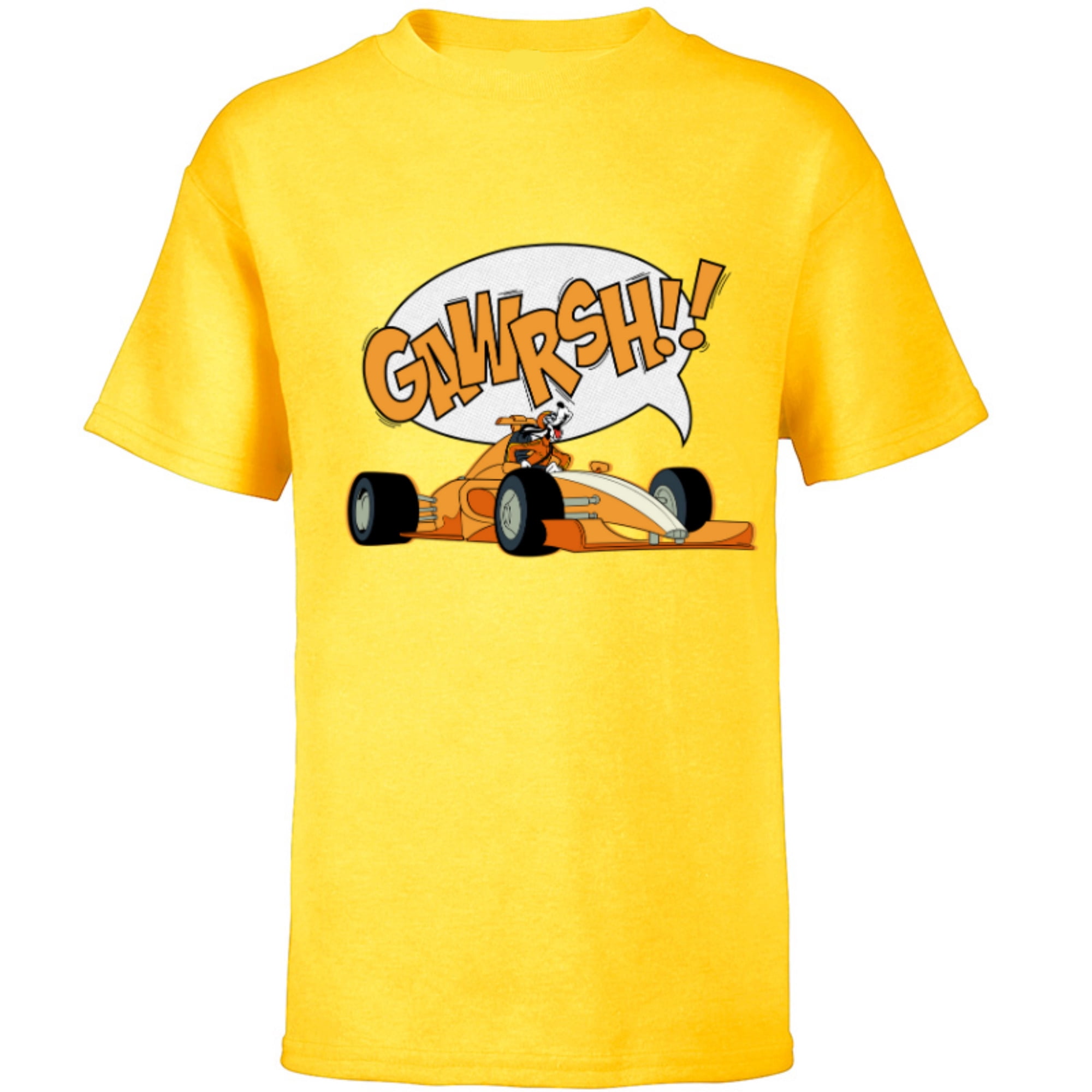 Disney Goofy Racing Team "Gawrsh!!" Race Car Driver - Short Sleeve T ...