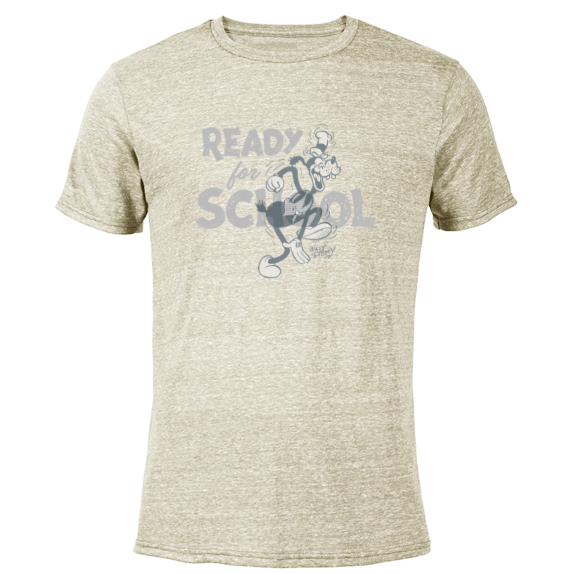 Disney Goofy Ready for School - Short Sleeve Blended T-Shirt for Adults ...