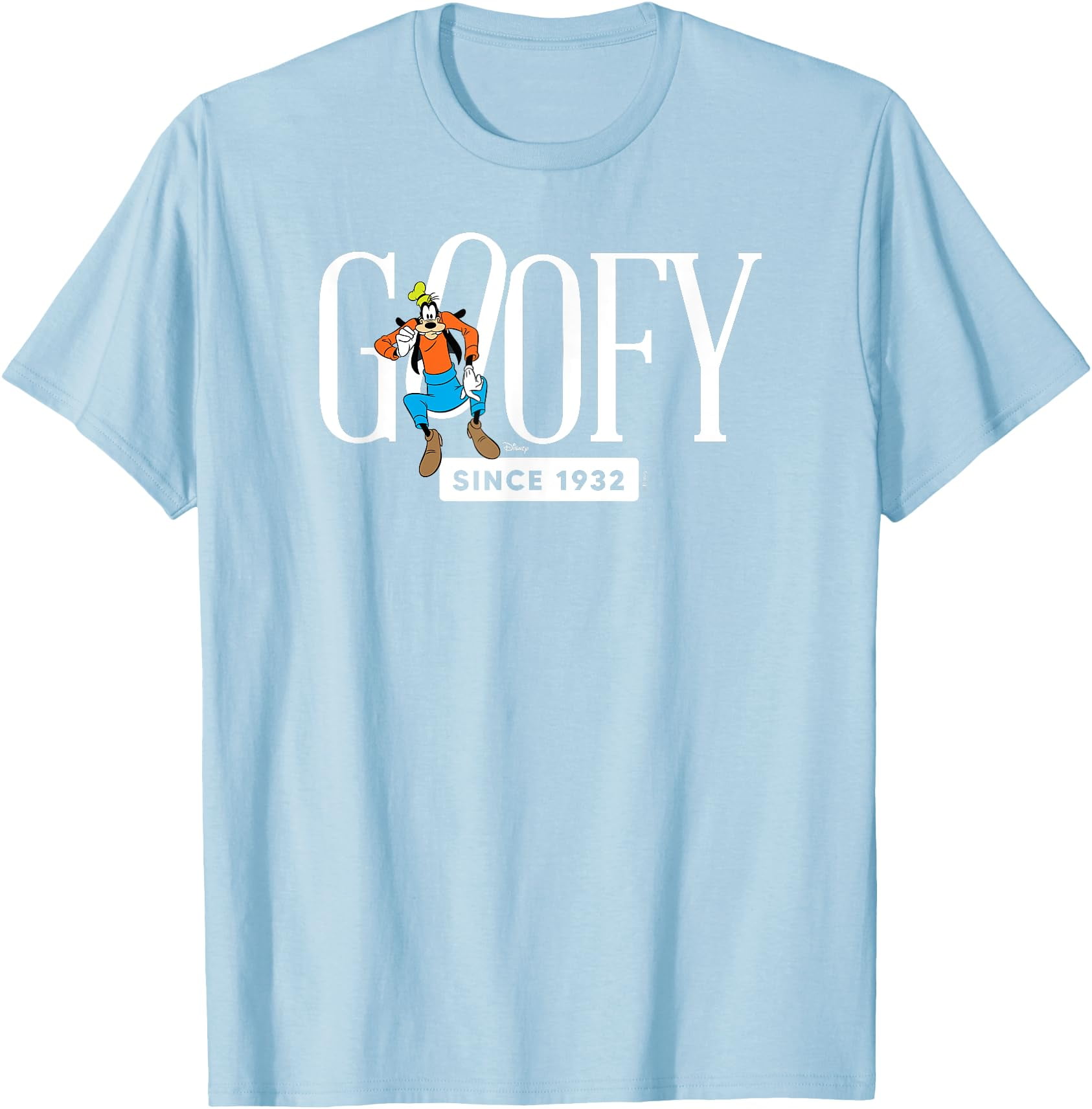 Disney - Goofy Since 1932 T-Shirt, Light Blue Color, Size YL - Walmart.com