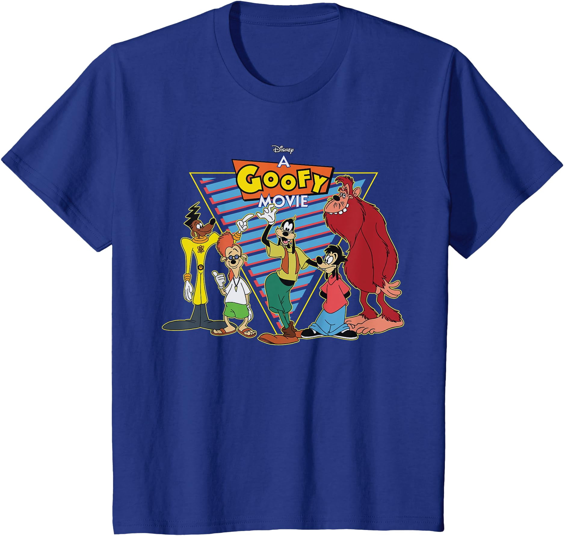 Disney Goofy Single T-Shirt, Royal Blue Color, Size YXS - Walmart.com