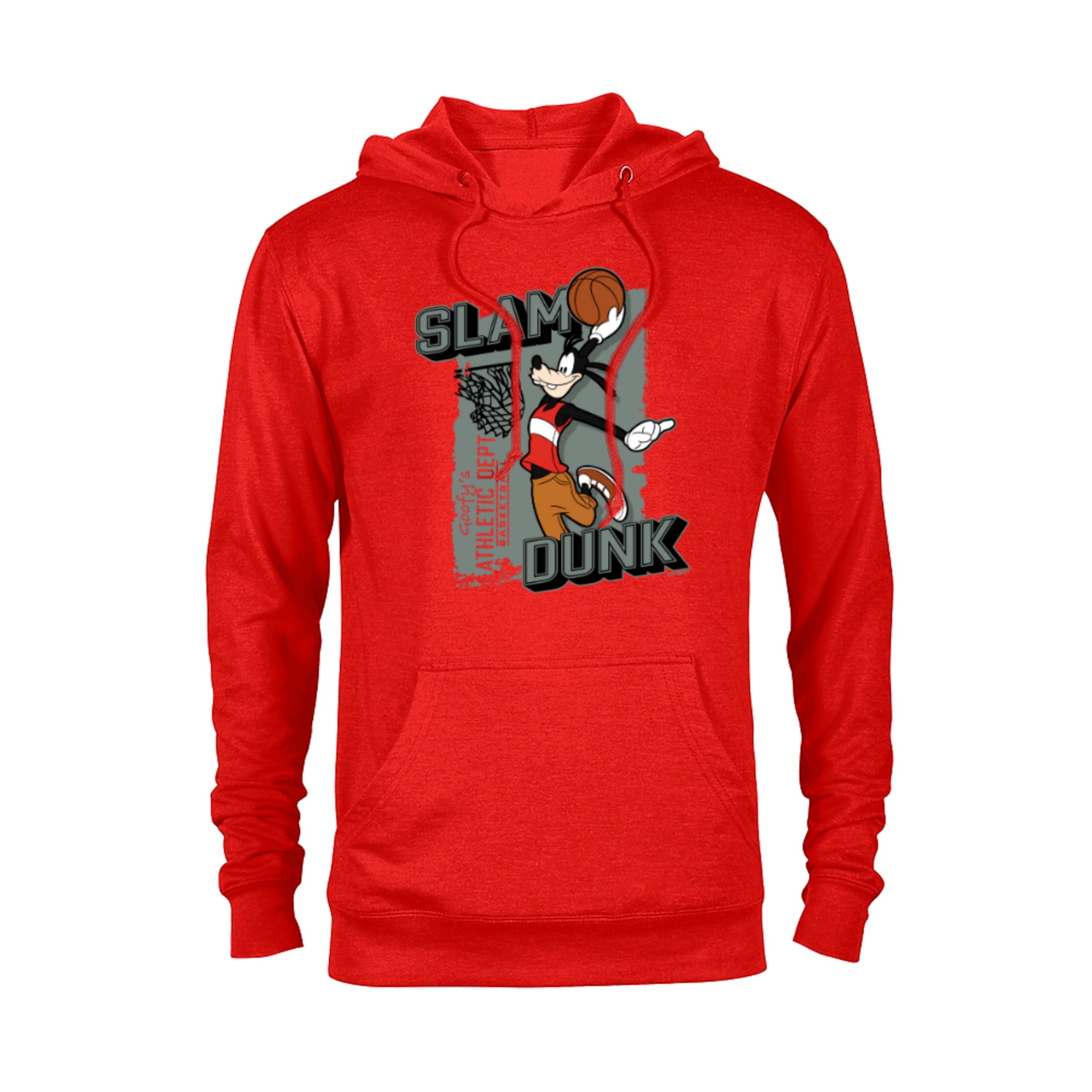 Disney Goofy Sports Basketball Slam Dunk Athletic Dept - Pullover ...