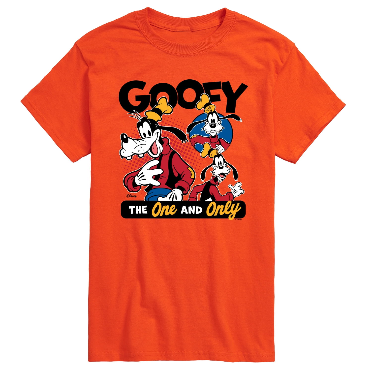 Disney - Goofy The One And Only - Men's Short Sleeve Graphic T-Shirt ...