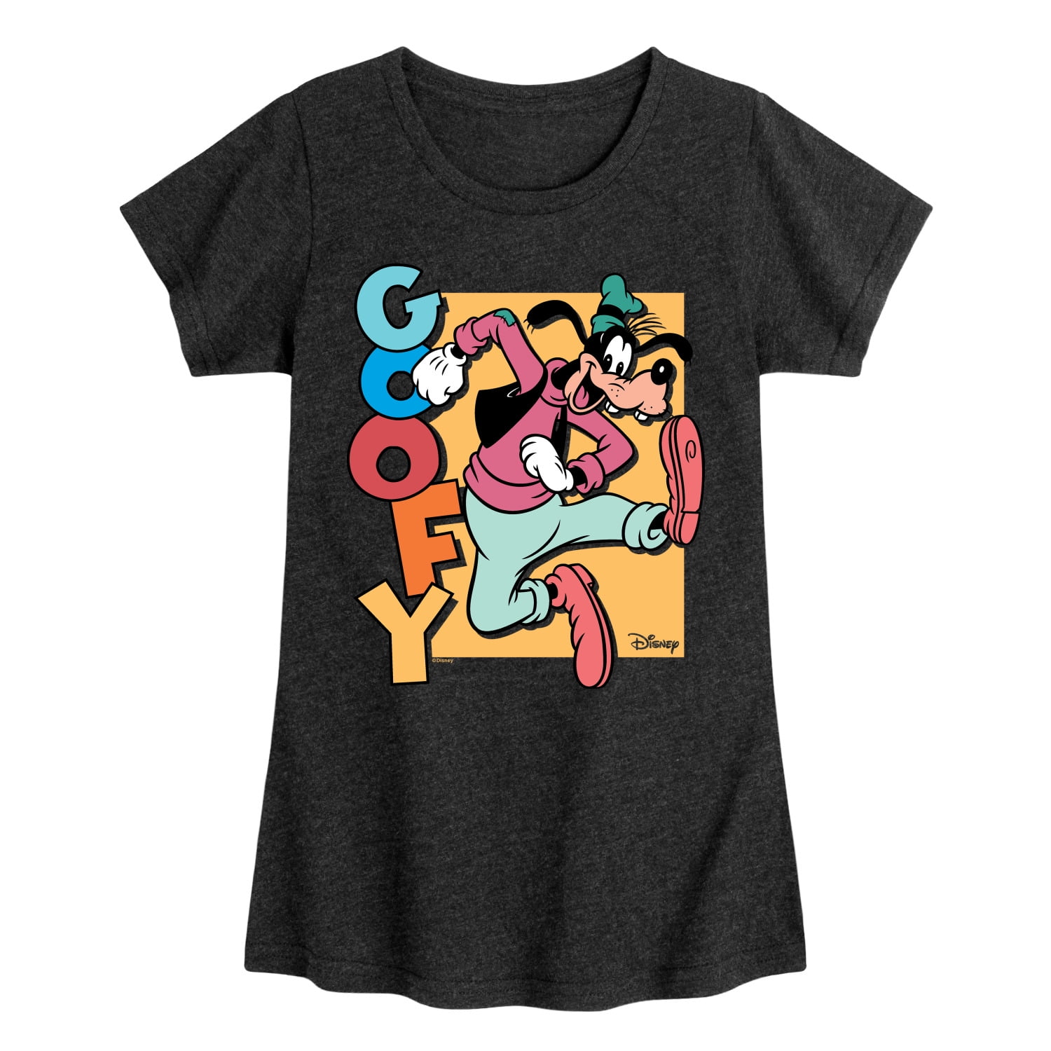Disney - Goofy - Toddler & Youth Girls Short Sleeve Graphic T-Shirt ...
