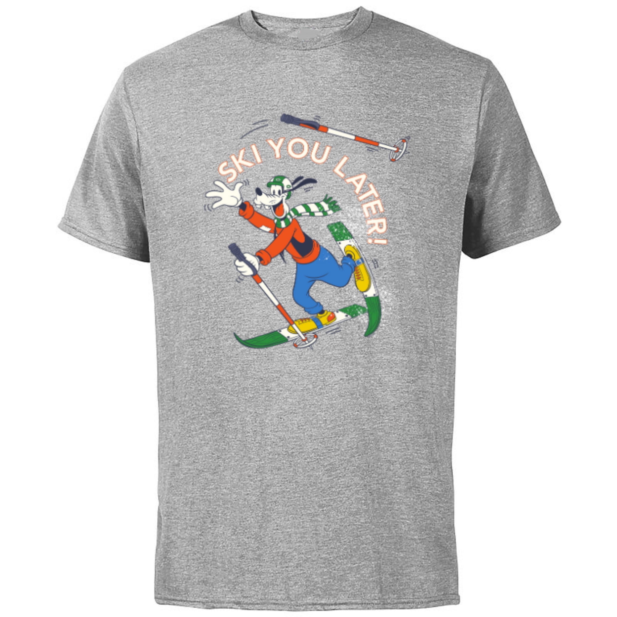 Disney Goofy Winter Sports Skiing Retro Ski You Later - Short Sleeve ...