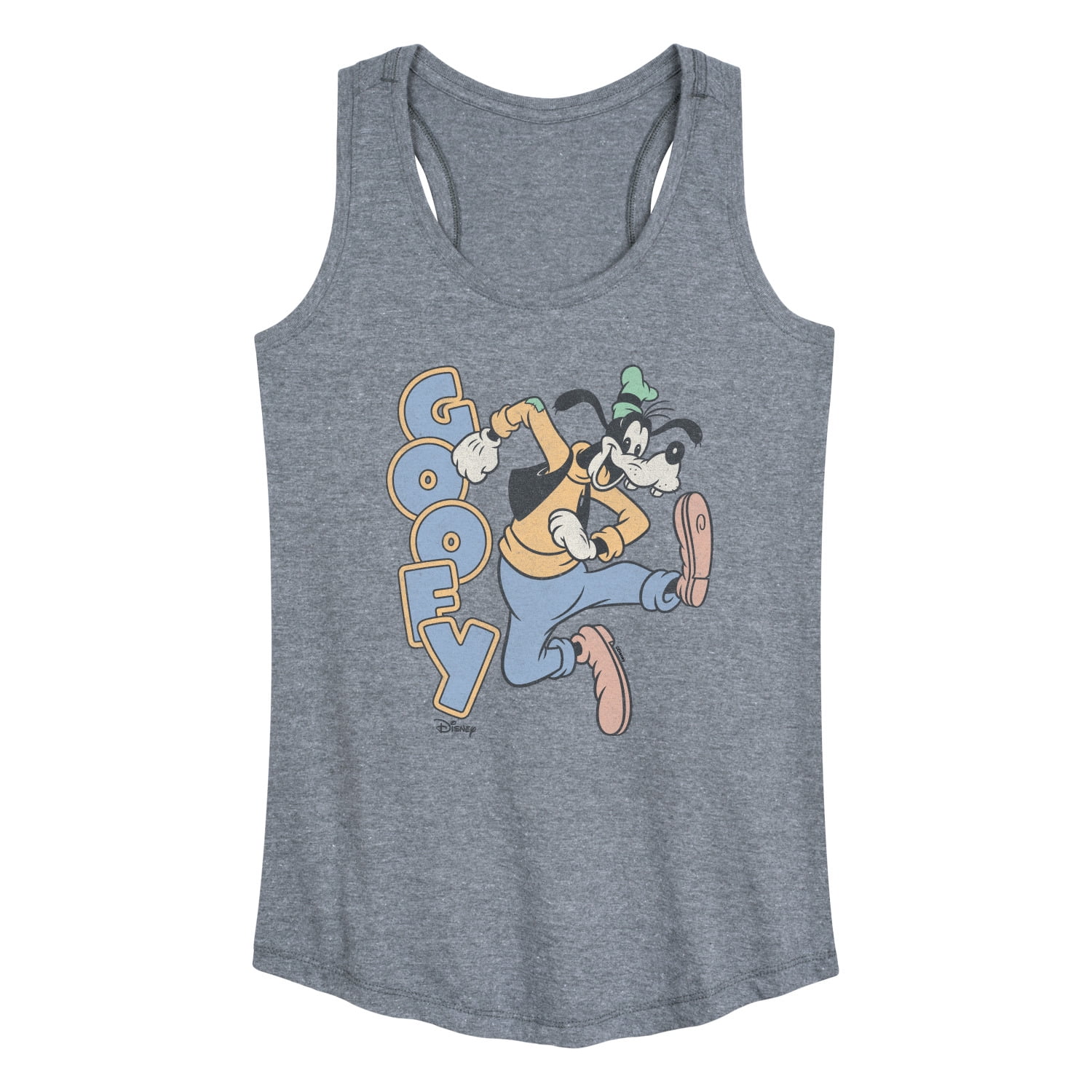 Disney - Goofy - Women's Racerback Graphic Tank - Walmart.com