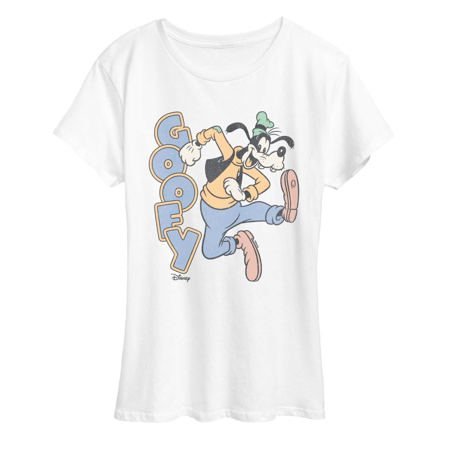 Disney - Goofy - Women's Short Sleeve Graphic T-Shirt - Walmart.com