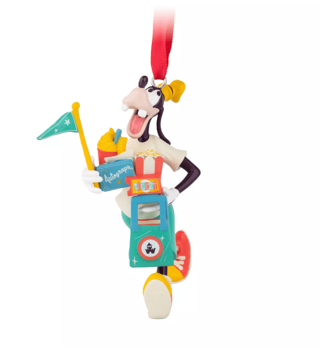 Disney Goofy with Snacks Play in the Park Christmas Ornament New with ...