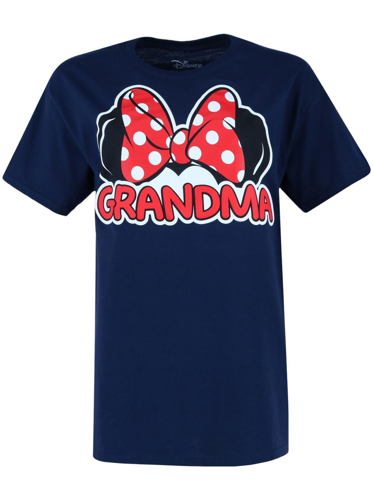 Disney Grandma Family Adult Ladies Tee Shirt - Walmart.com