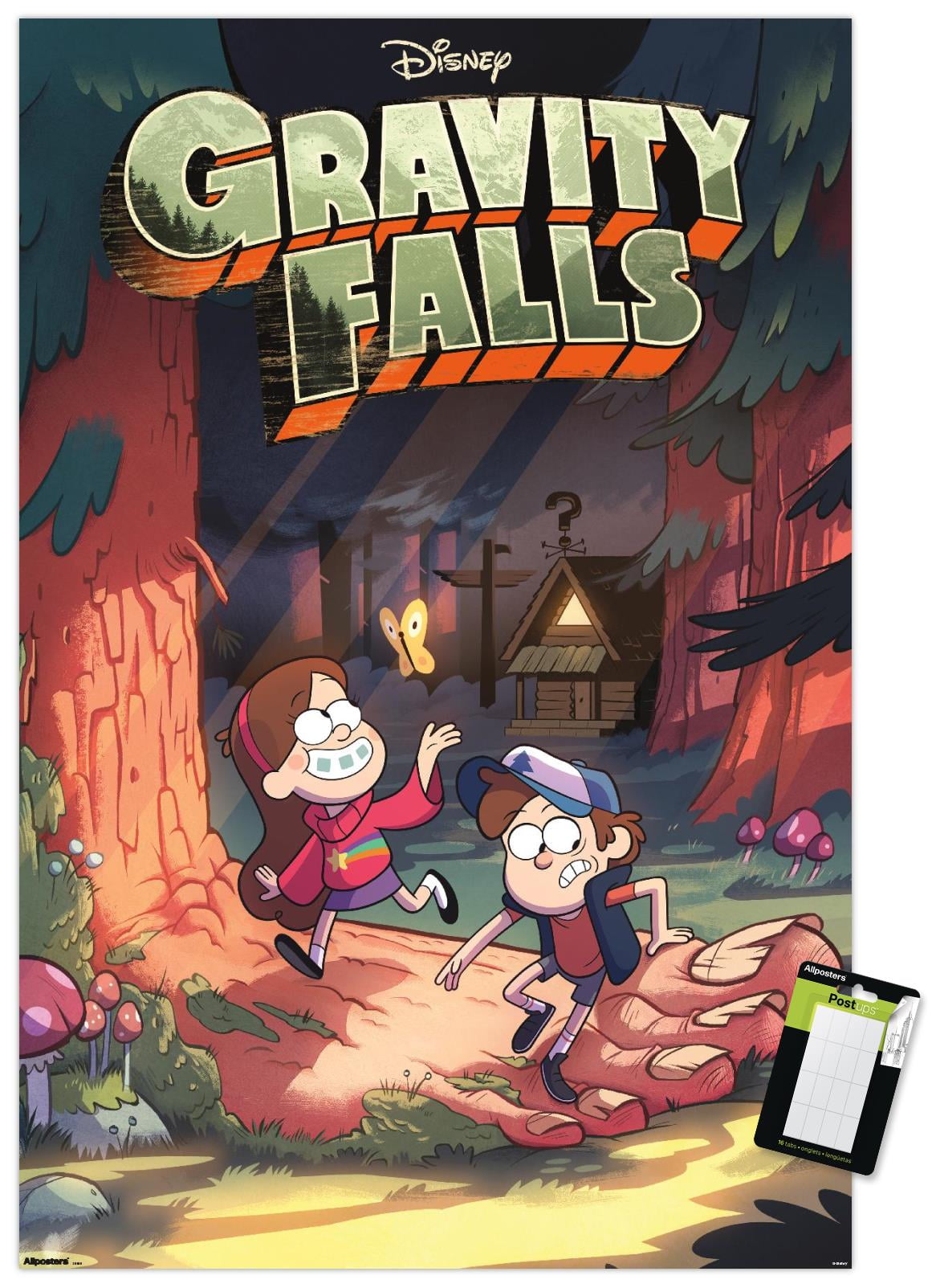 Disney Gravity Falls - Key Art Wall Poster, 14.725" x 22.375" - Walmart.com