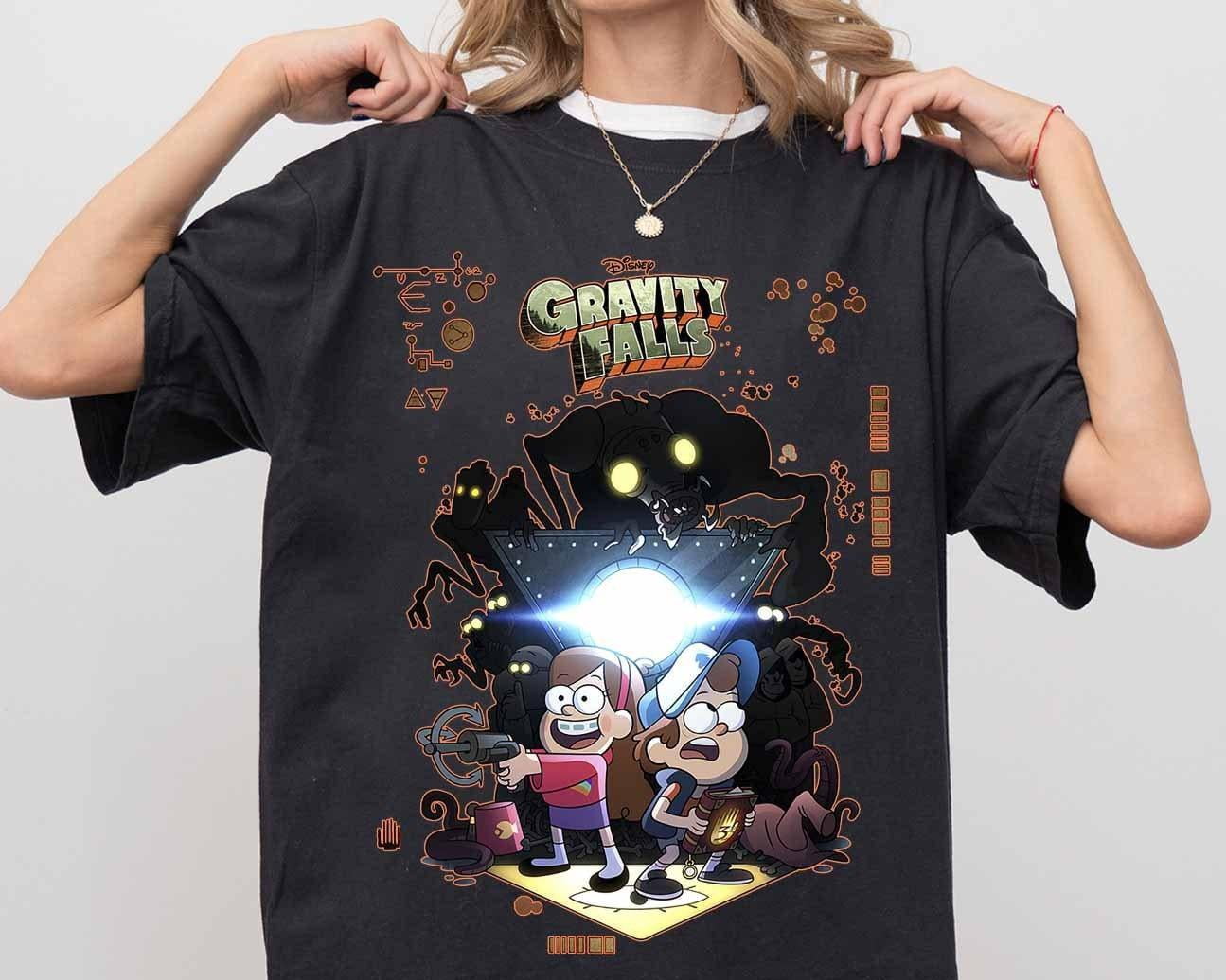Disney Gravity Falls Mystery Shack Retro 90S Shirt, Mabel And Dipper ...
