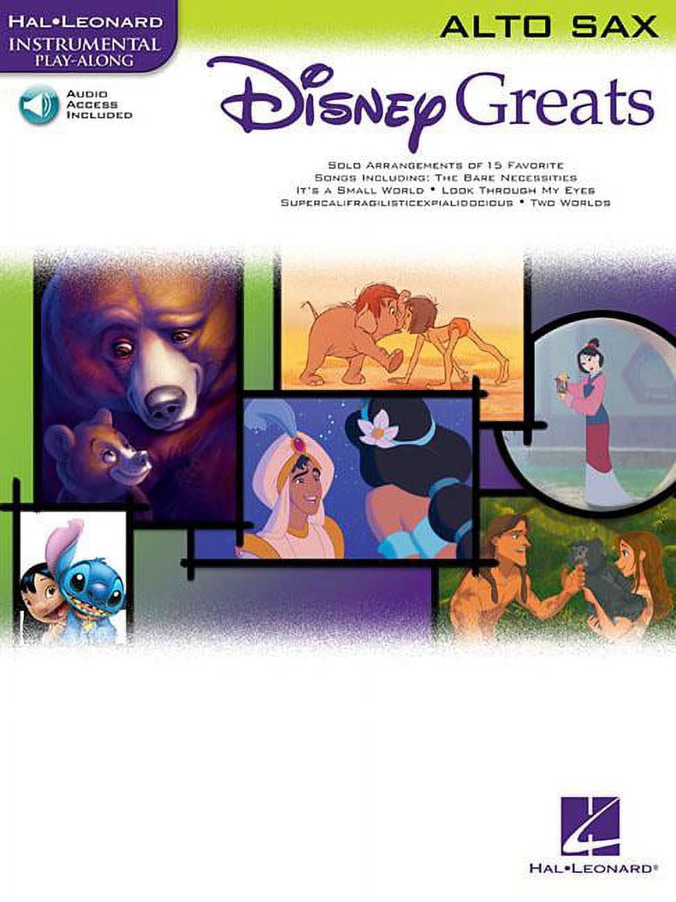 Disney Greats: for Alto Sax Instrumental Play-Along Pack - Walmart.com