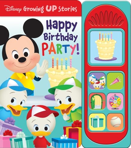 Pre-Owned Disney Growing Up Stories: Happy Birthday Party! Sound Book ...
