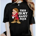 Disney Grumpy Dwarf This Is My Happy Face Shirt, Snow White and Seven ...