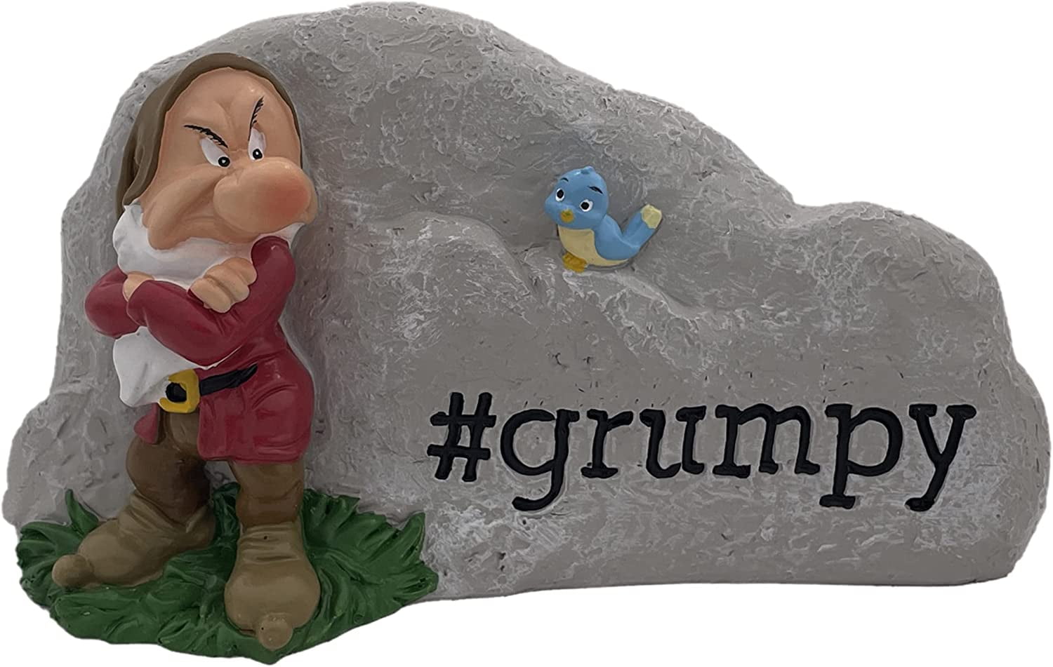 Disney Grumpy #Grumpy Everyday Outdoor Garden Statue, 5 inches Tall ...