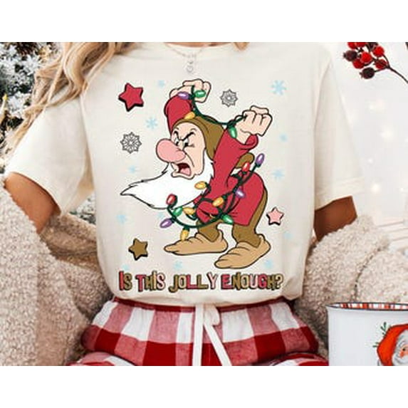 Disney Grumpy Xmas Shirt, Is This Jolly Enough, Wdw Xmas Holiday ...