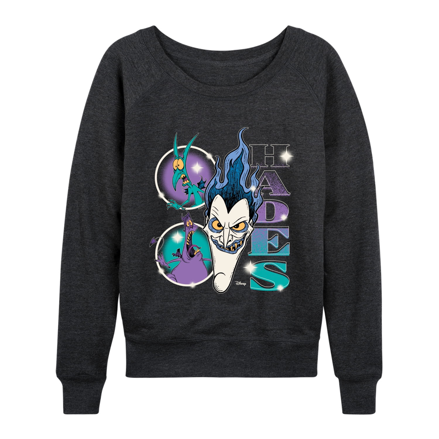 Disney - Hades Bootleg - Women's French Terry Long Sleeve Pullover ...
