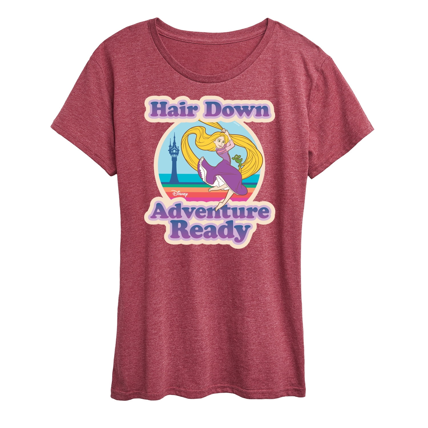 Disney - Hair Down Adventure Ready - Women's Short Sleeve Graphic T ...