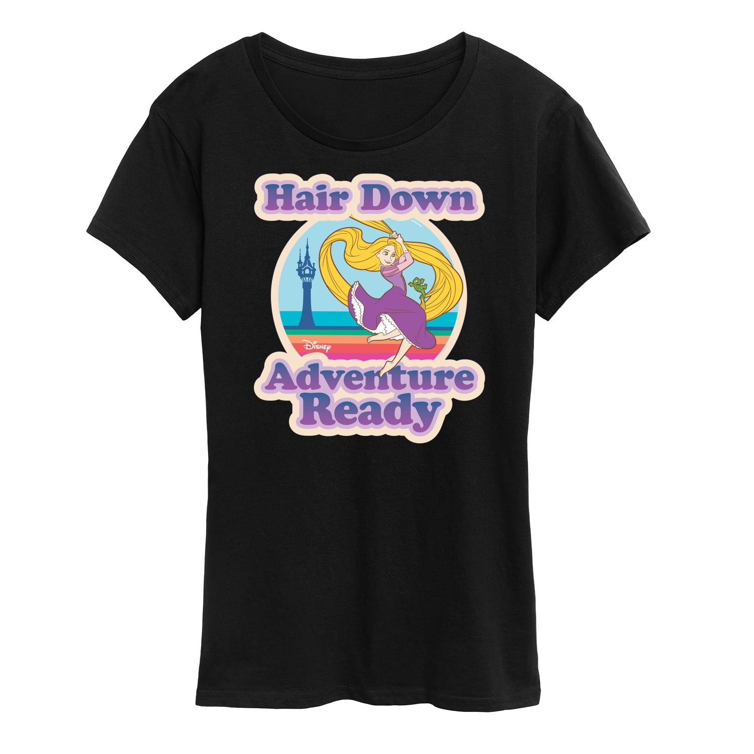 Disney - Hair Down Adventure Ready - Women's Short Sleeve Graphic T ...