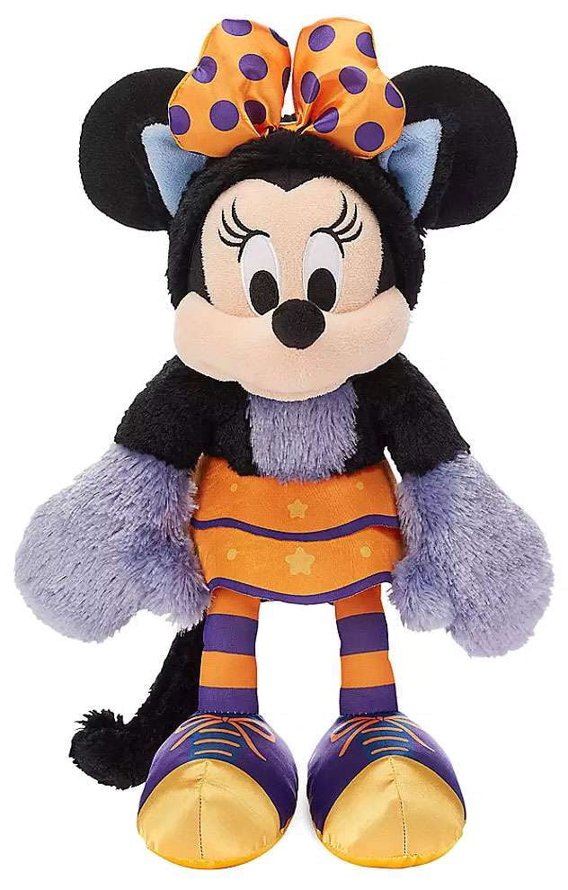 Disney Halloween 2019 Minnie Mouse Cat Plush - Walmart.com