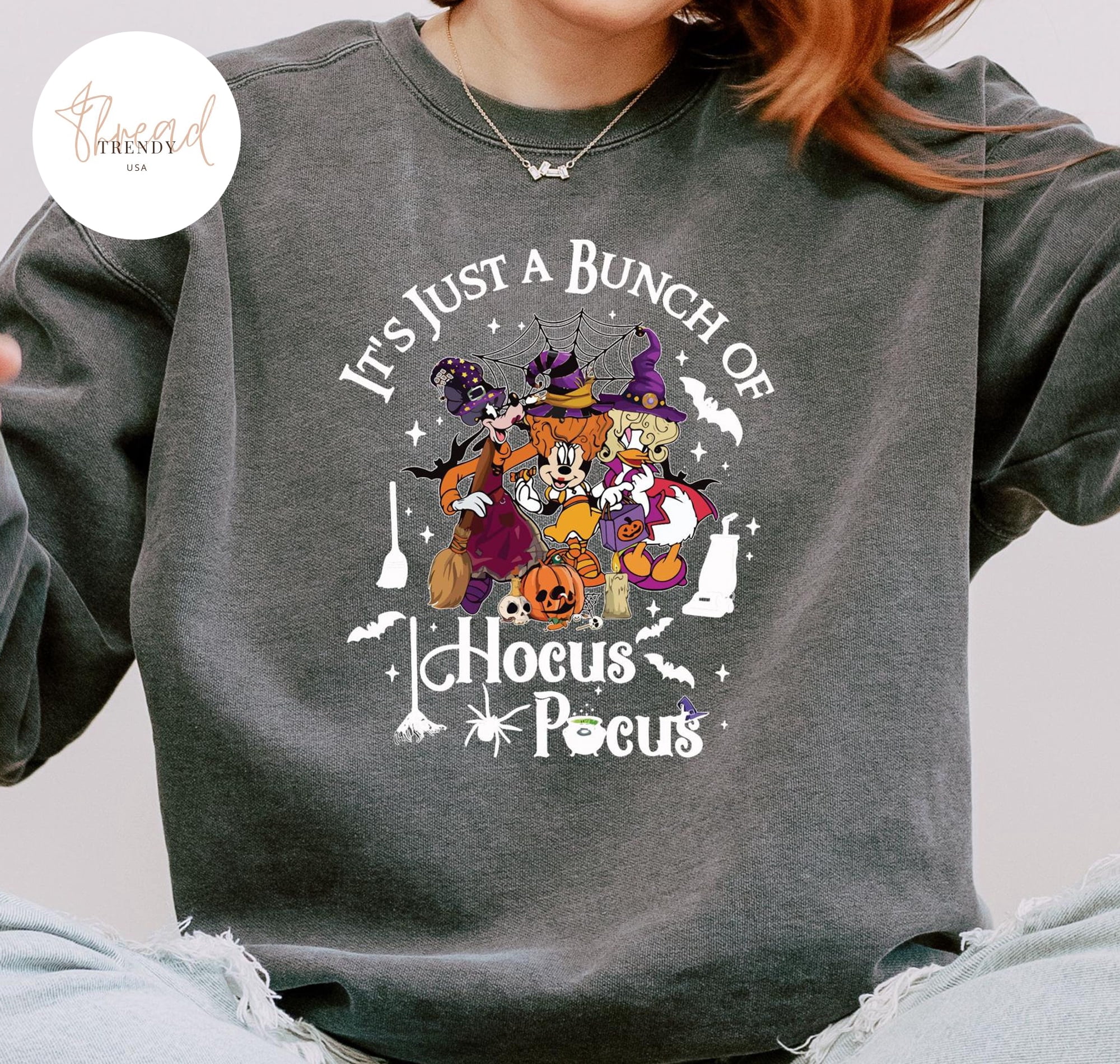 Disney Halloween Hocus Pocus T-shirt Ir Just A Bunch Of Hocus Pocus T ...