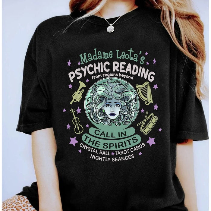 Disney Halloween Madame Leota Haunted Mansion Shirt, Psychic Readings ...