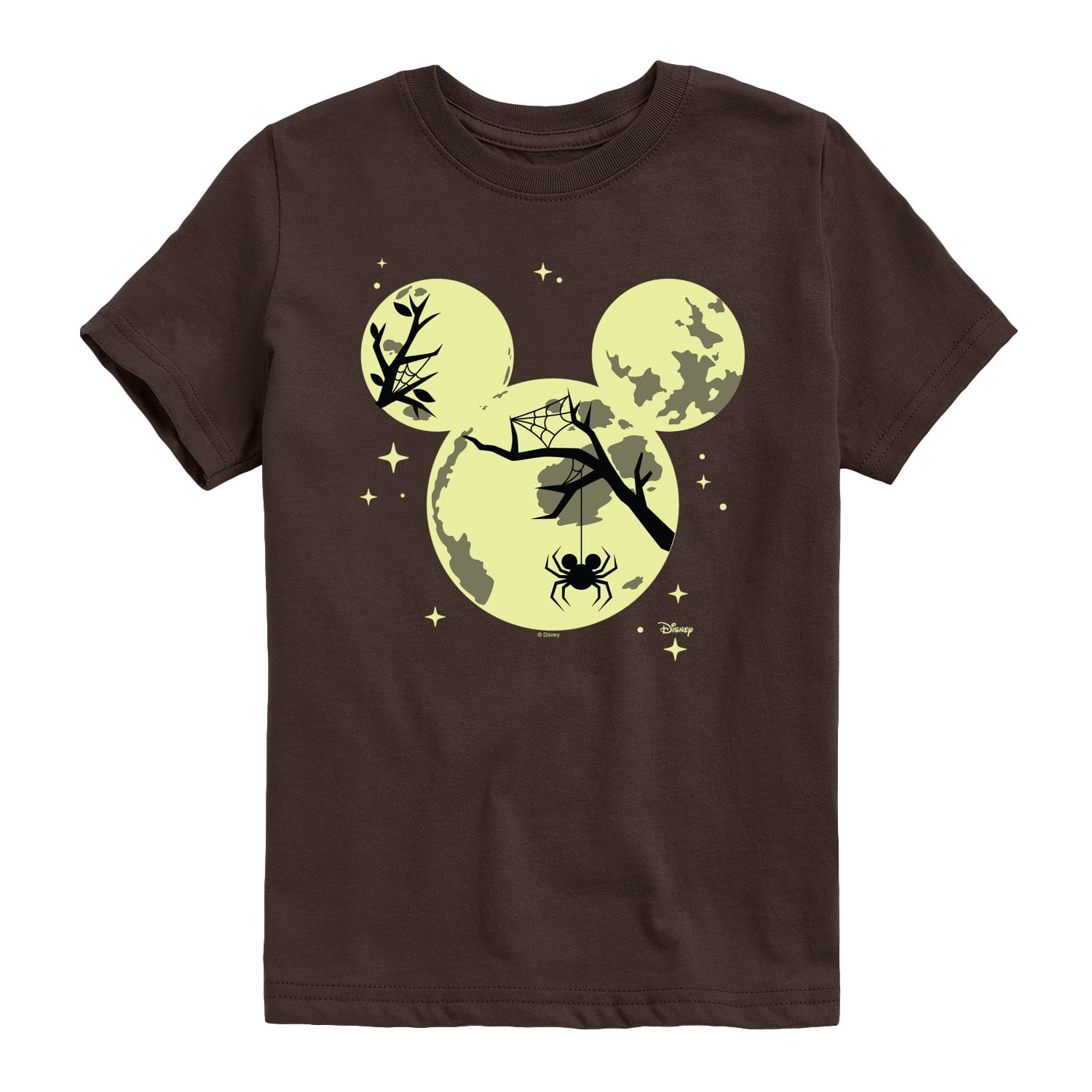 Disney - Halloween Mickey Head - Youth Boys Short Sleeve Graphic T ...