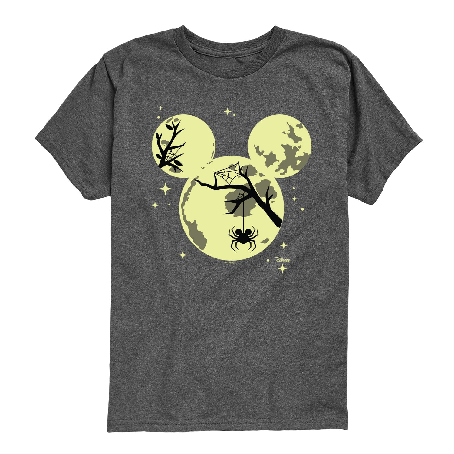 Disney - Halloween Mickey Head - Youth Boys Short Sleeve Graphic T ...