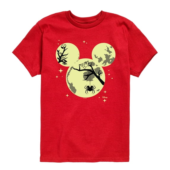 Disney - Halloween Mickey Head - Youth Boys Short Sleeve Graphic T ...