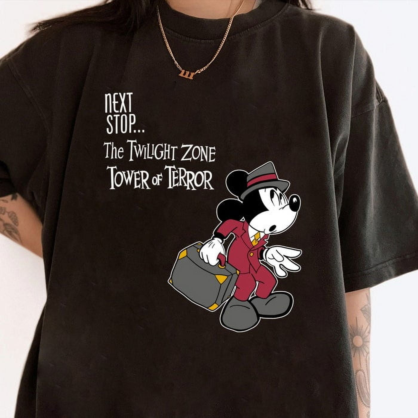 Disney Halloween Mickey Mouse Tower of Terror Shirt, Disney The ...