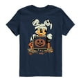 Disney - Halloween Mickey - Youth Boys Short Sleeve Graphic T-Shirt ...