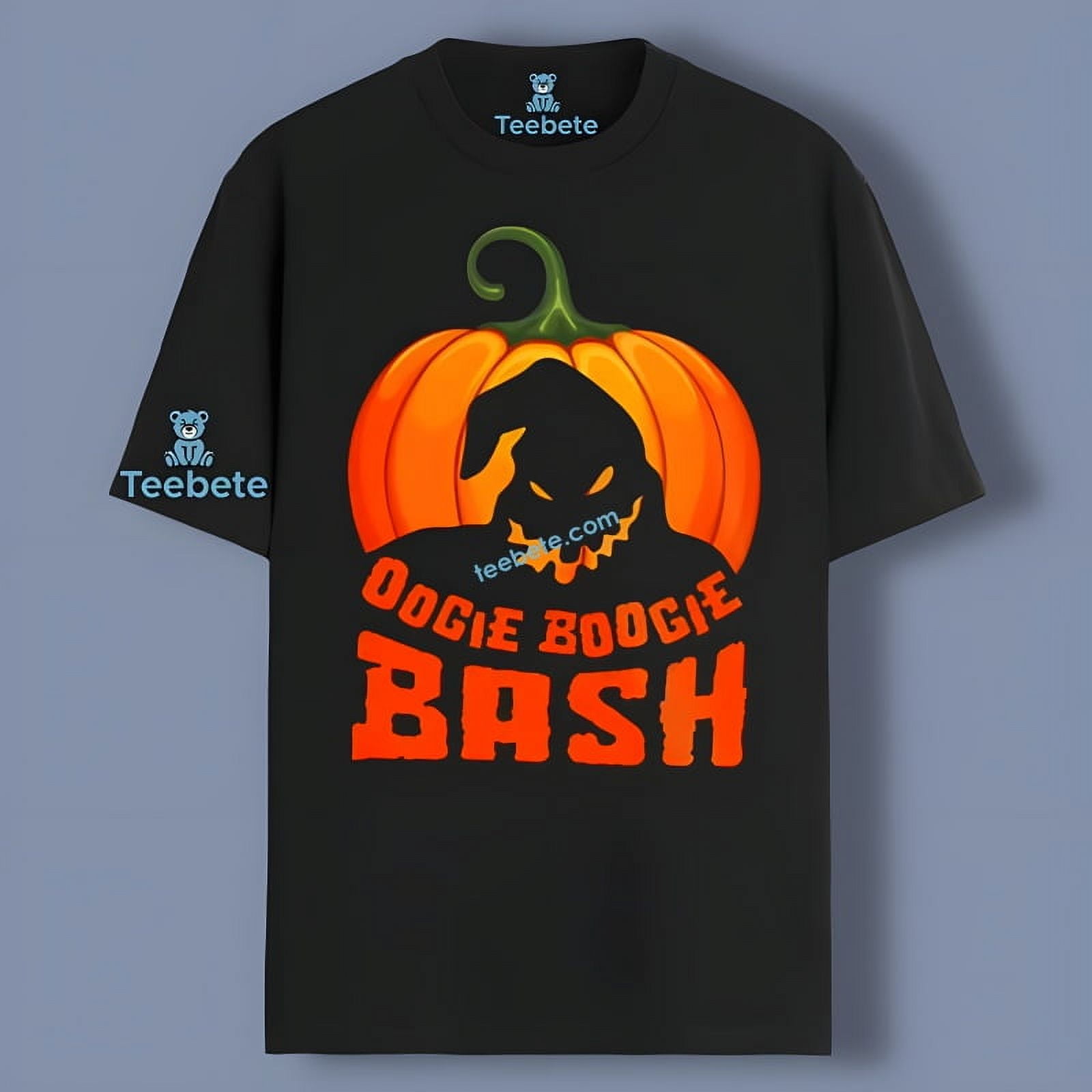 Disney Halloween Oogie Boogie Bash Pumpkin Shirt Meme - Walmart.com