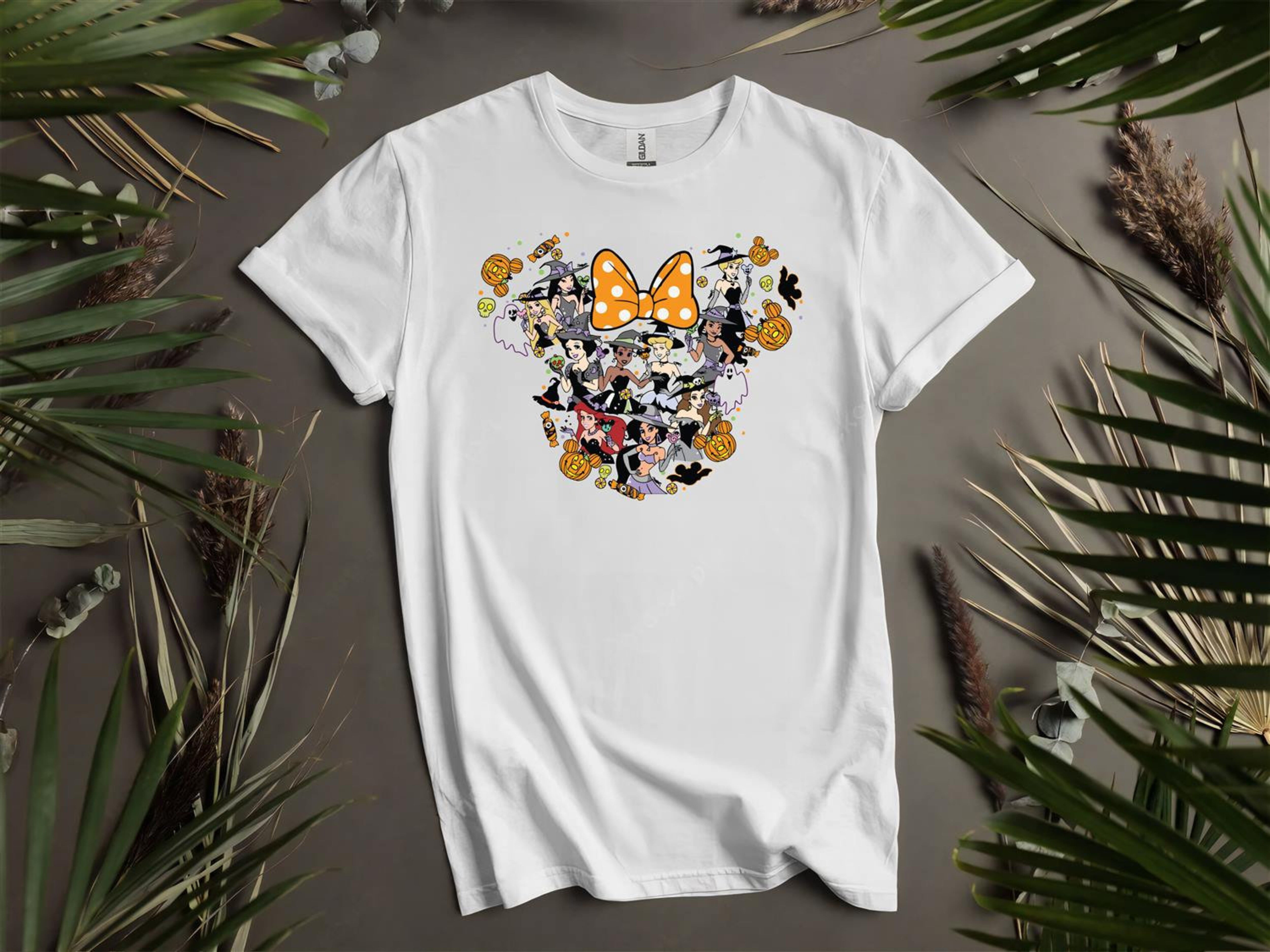 Disney Halloween Party Princess Custom T-Shirts for Men, Women, and ...
