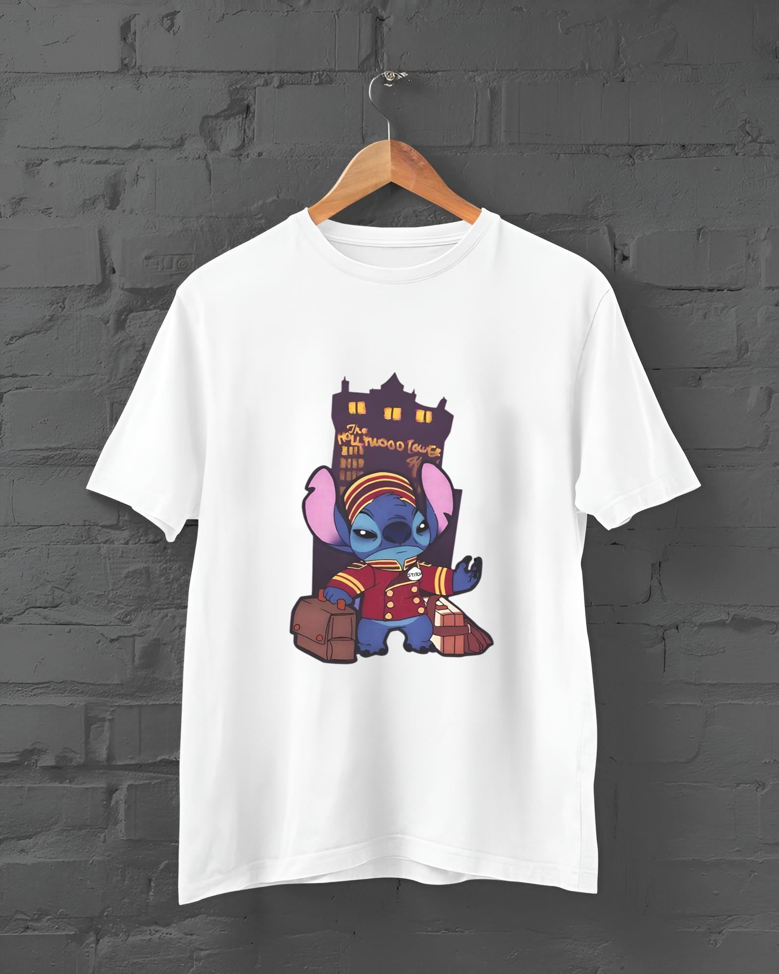 Disney Halloween Stitch Tower of Terror Studios Shirt, Lilo and Stitch ...