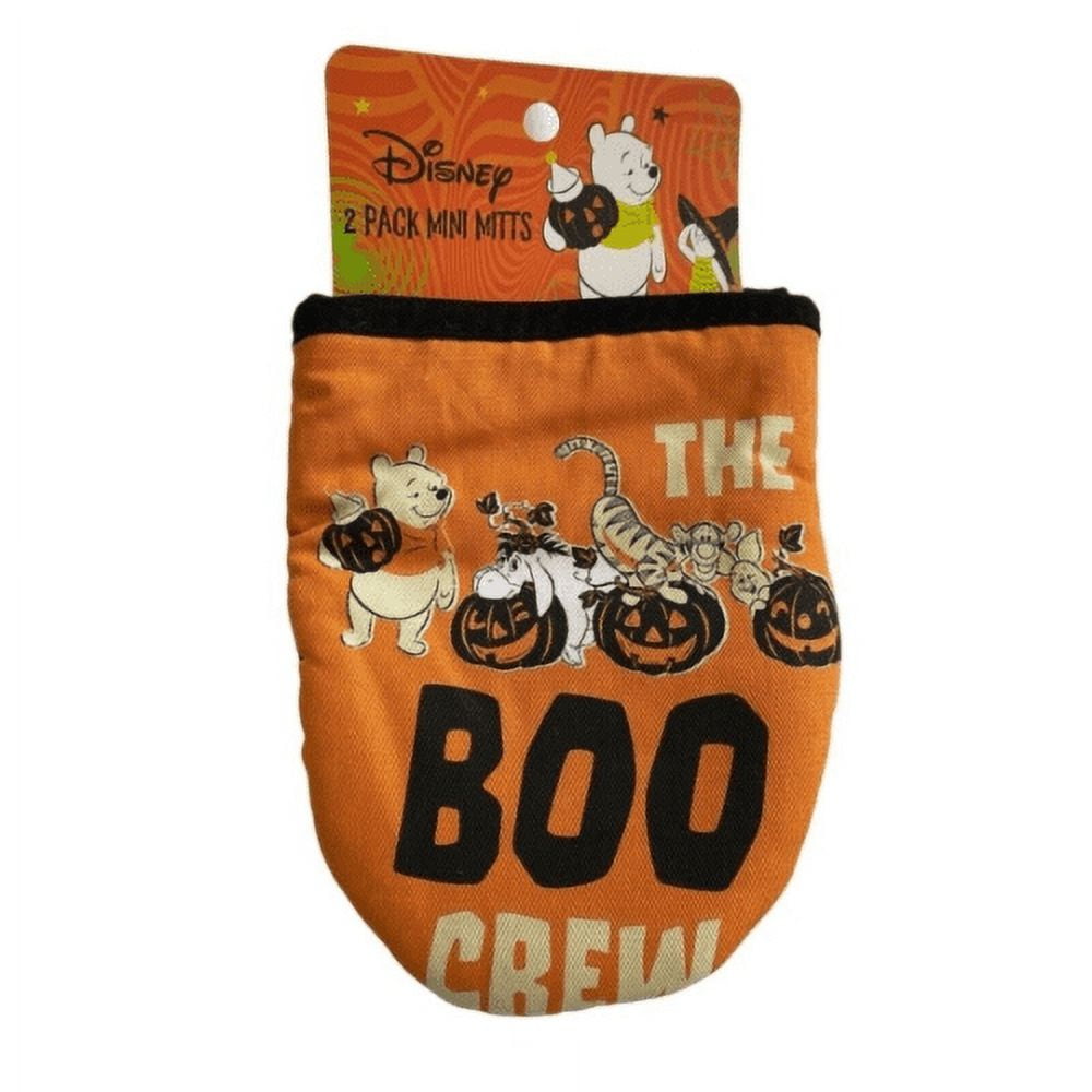 Disney Halloween Winnie The Pooh 2 Pack Mini Oven Mitts THE BOO CREW - Walmart.com