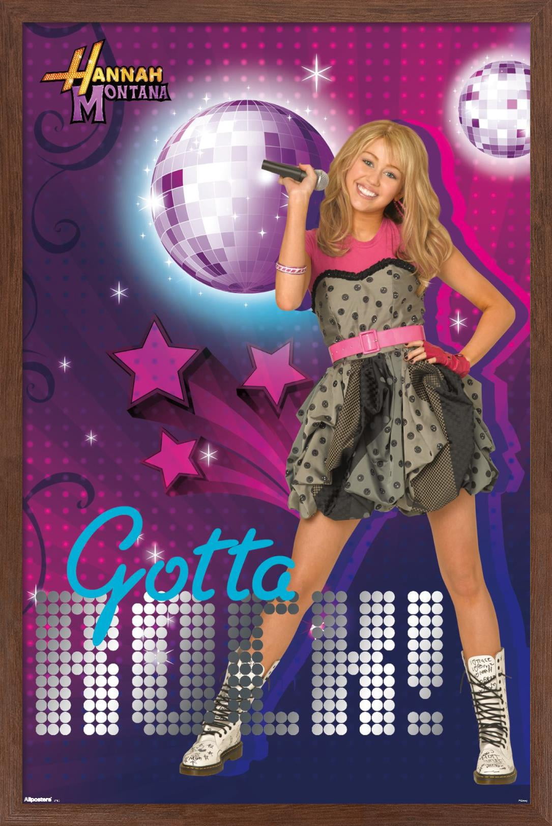Disney Hannah Montana (2006) - Gotta Rock! Dance Party Wall Poster, 14. ...