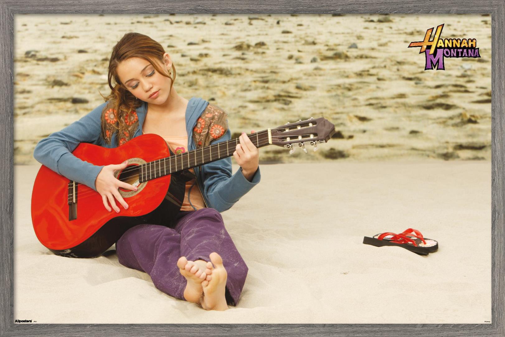 Disney Hannah Montana (2006) - Miley Chill Guitar Vibes Wall Poster, 14 ...