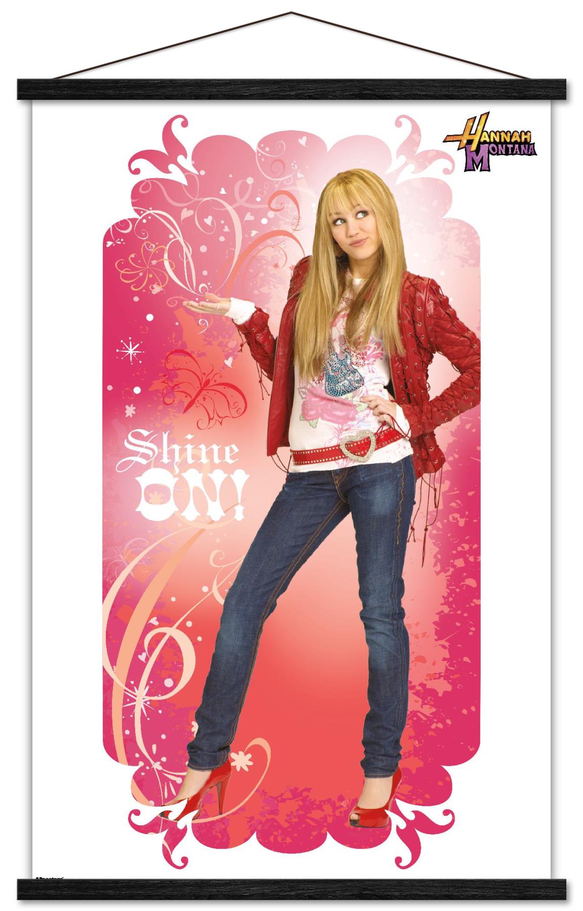 Disney Hannah Montana (2006) - Shine Like a Pop Star Wall Poster with ...