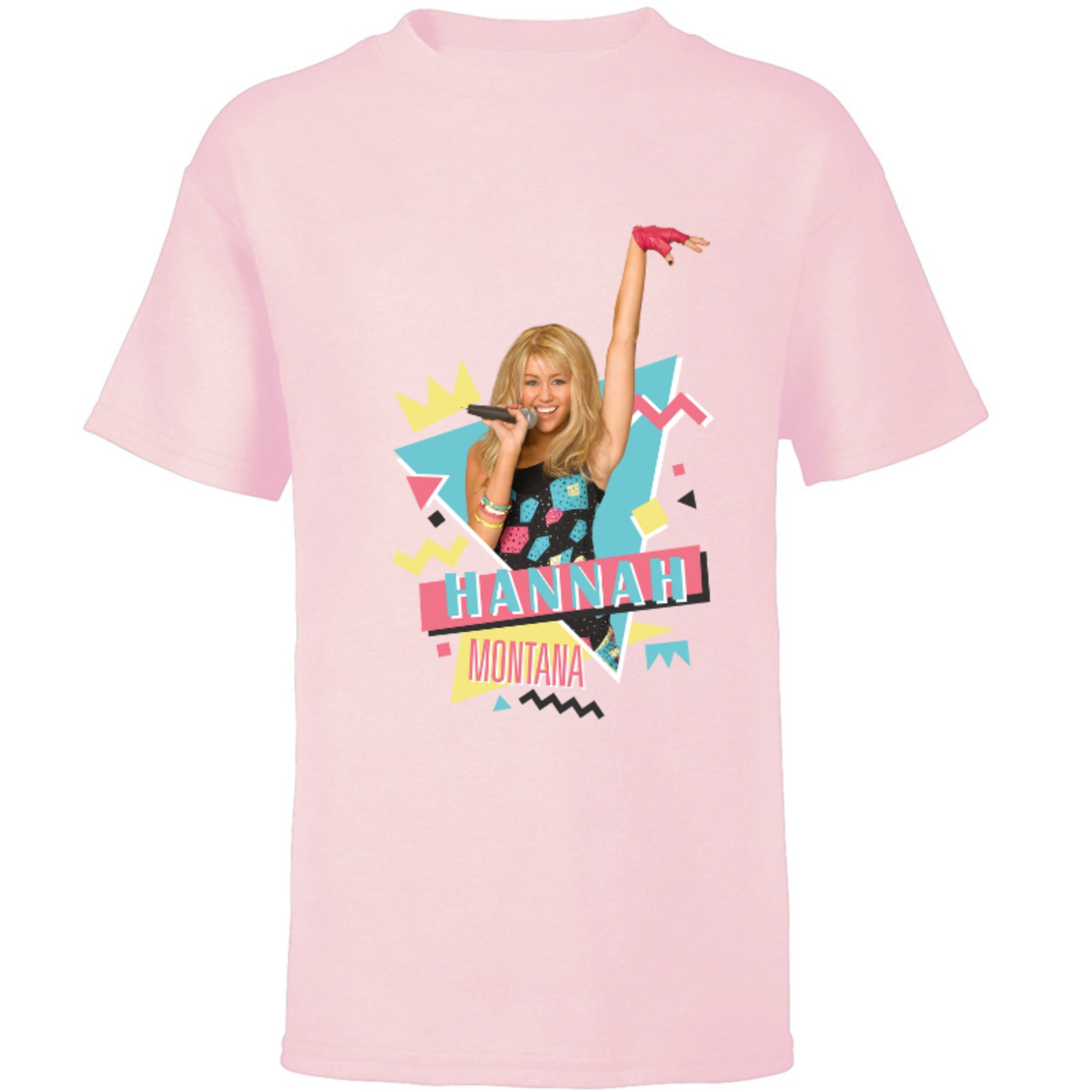 Disney Hannah Montana 90s - Short Sleeve T-Shirt for Kids - Customized ...